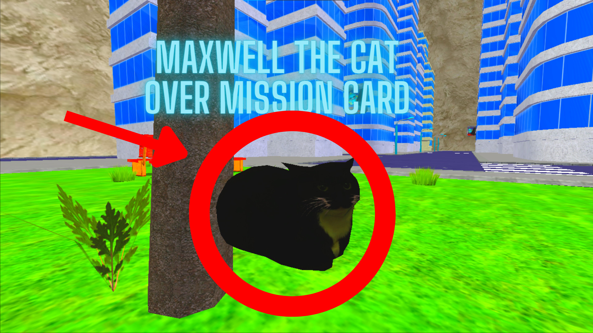 Maxwell the Cat over Mission Card Mod for Sonic World DX | SWDX Mods