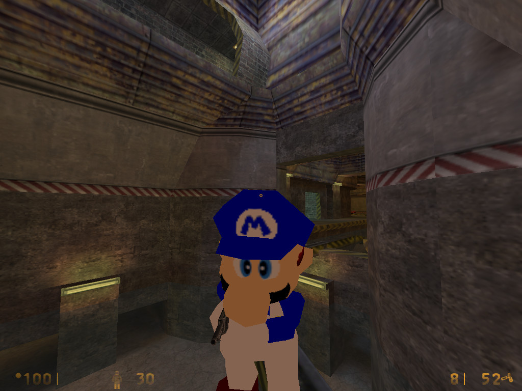 Super Mario 64 Mario skin pack Mod for Half-Life | HL Mods