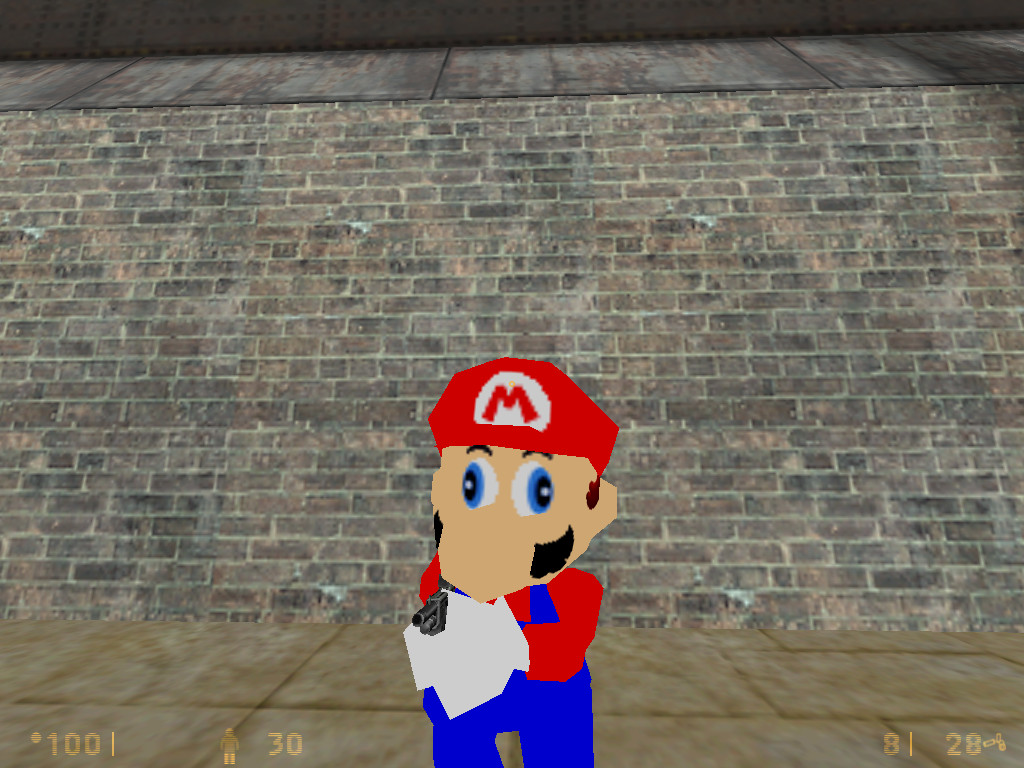 Super Mario 64 Mario skin pack Mod for Half-Life | HL Mods