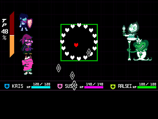 Deltarune Enemy Recreations Mod for Kristal | Kristal Mods