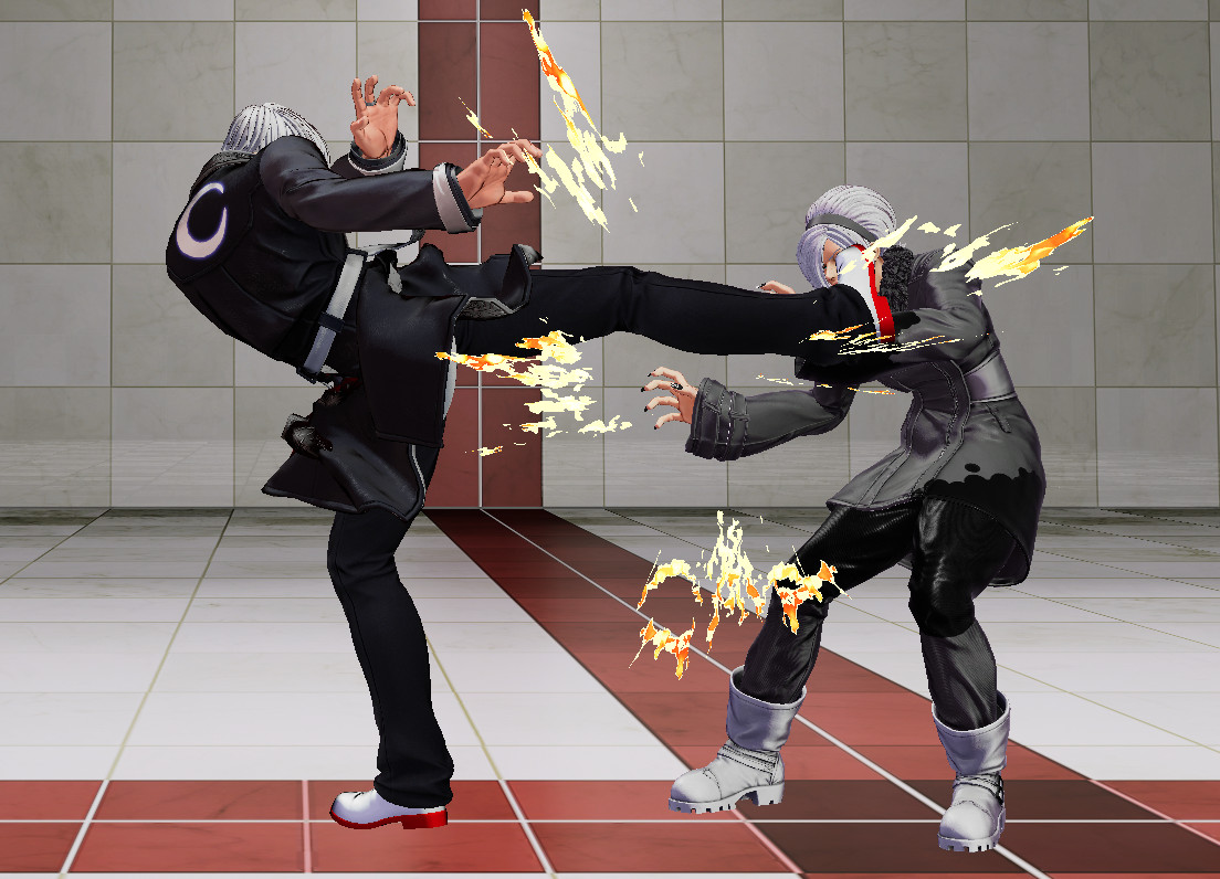 KOF XV IORI Light Back Moon Mod for The King of Fighters XV | KoFXV Mods