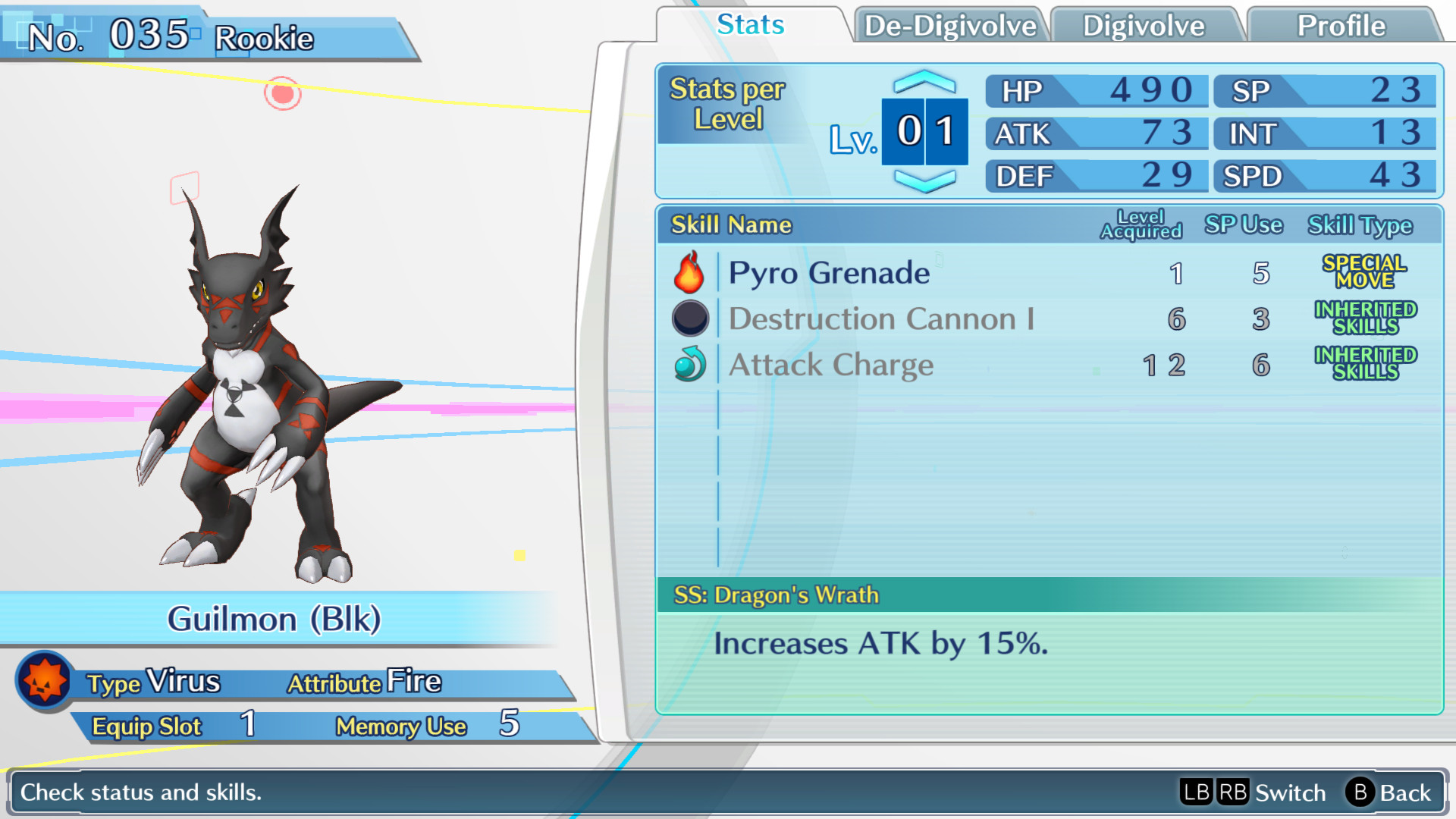 Guilmon Line Pack [Digimon Story Cyber Sleuth: Complete Edition] [Mods]