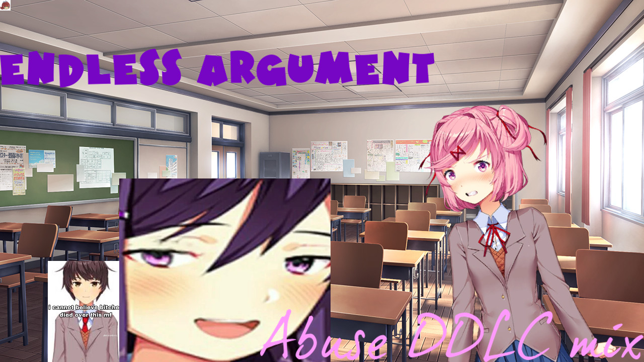 Endless Argument - Abuse [DDLC Mix] Mod for Friday Night Funkin' | FNF Mods