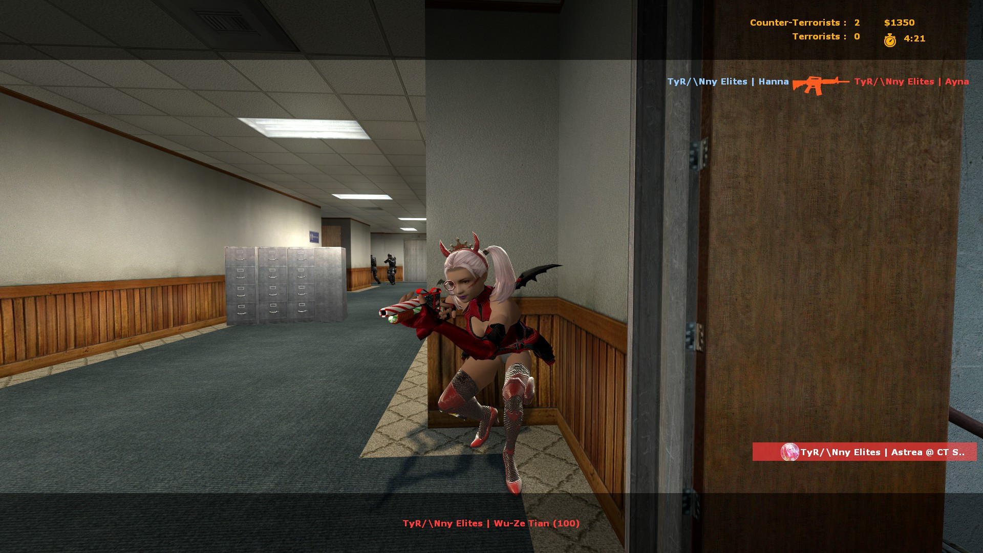 Vanessa Red Devil Lady Mod for Counter-Strike: Source | CS:S Mods