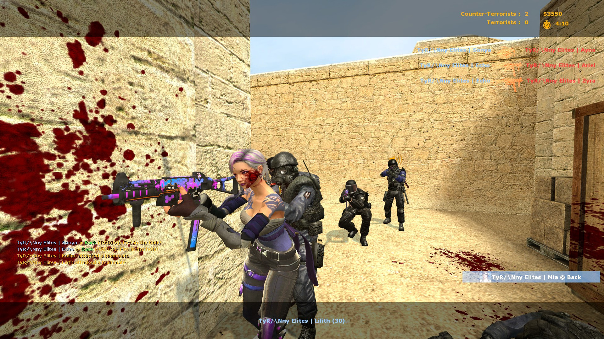 Carolina Leeder Mod for Counter-Strike: Source | CS:S Mods