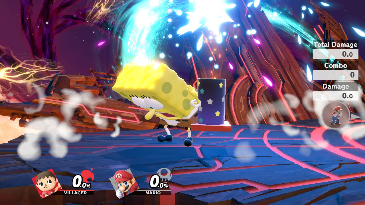 SpongeBob SquarePants over Villager! Mod for Super Smash Bros. Ultimate ...