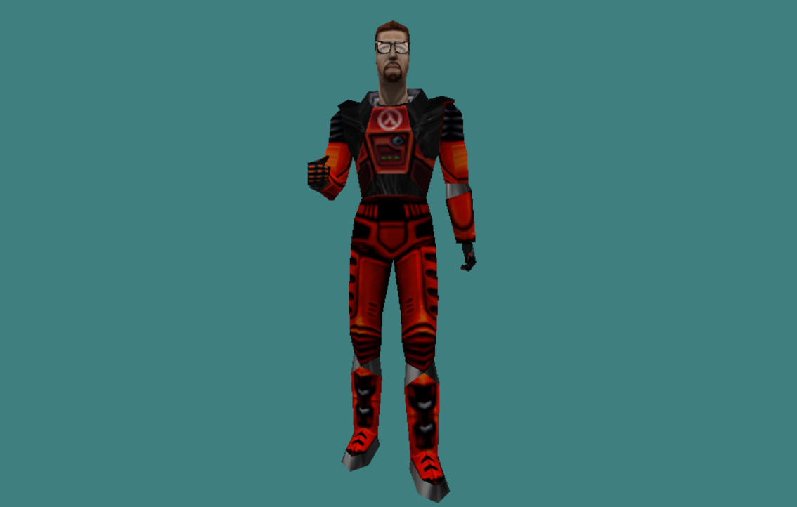 Half-Life Beta suit (Red H.E.V) [Half-Life: MMod] [Mods]