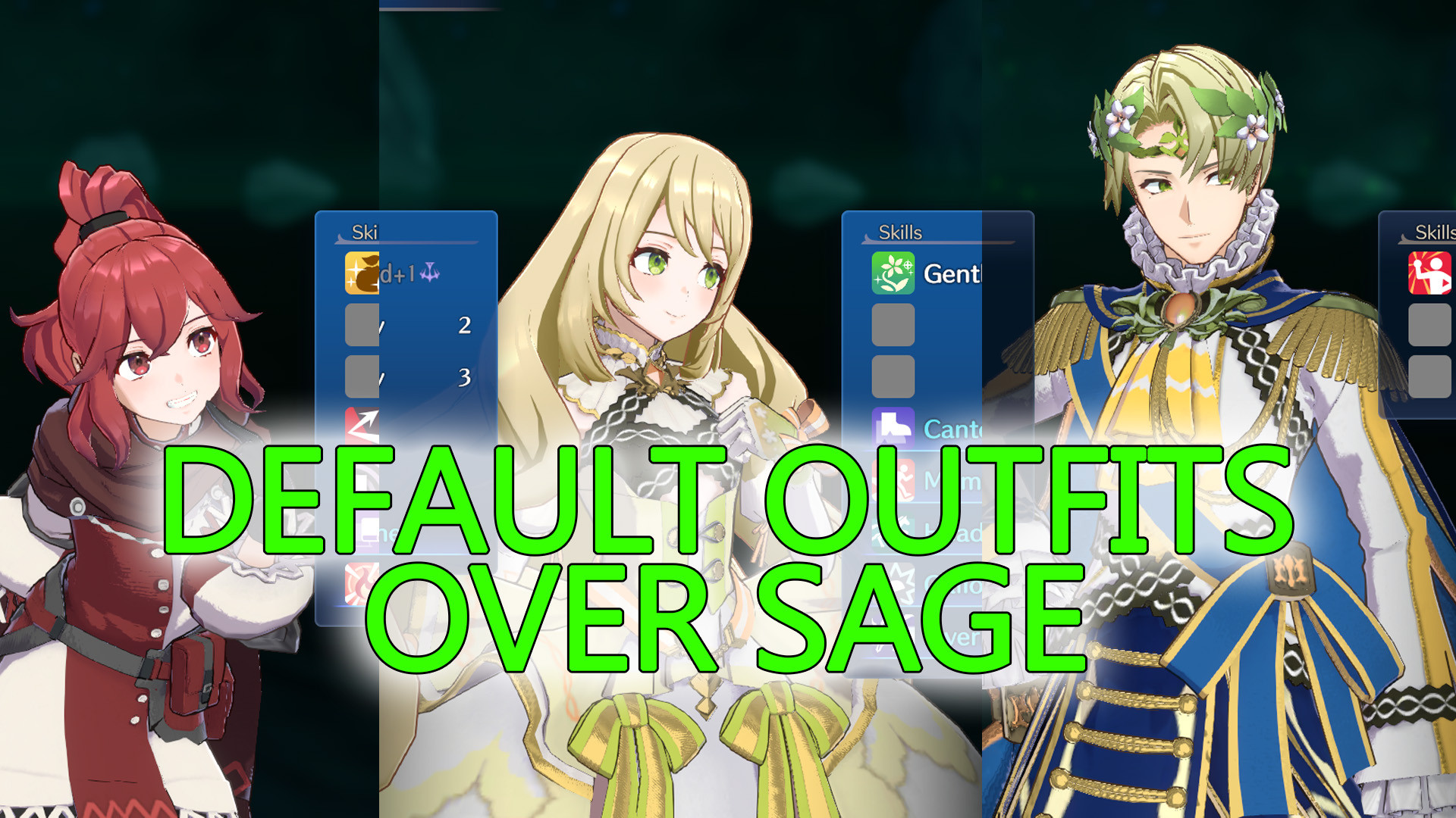 Default Outfits over Sage [Request] Mod for Fire Emblem Engage | FEE Mods