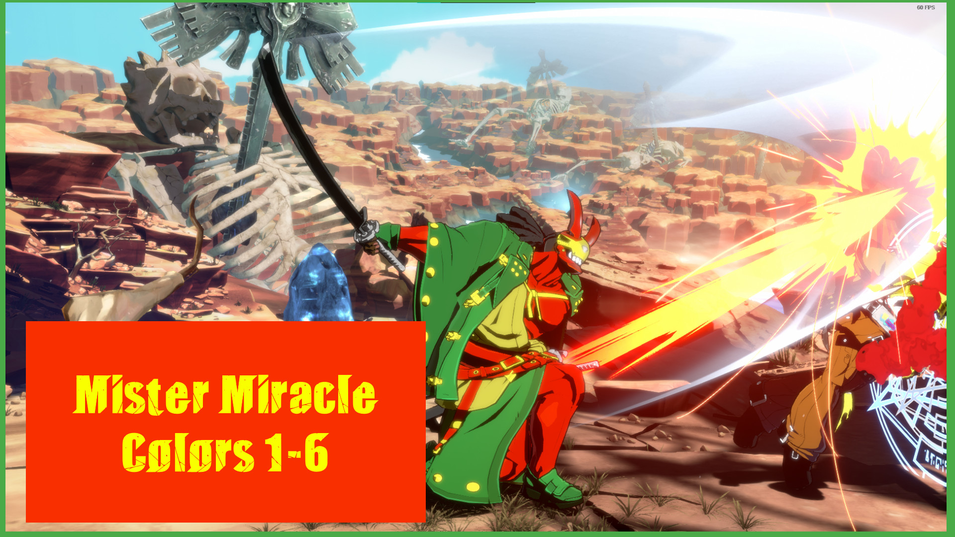 DC Comics Mister Miracle for Nagoriyuki Mod for GUILTY GEAR -STRIVE ...