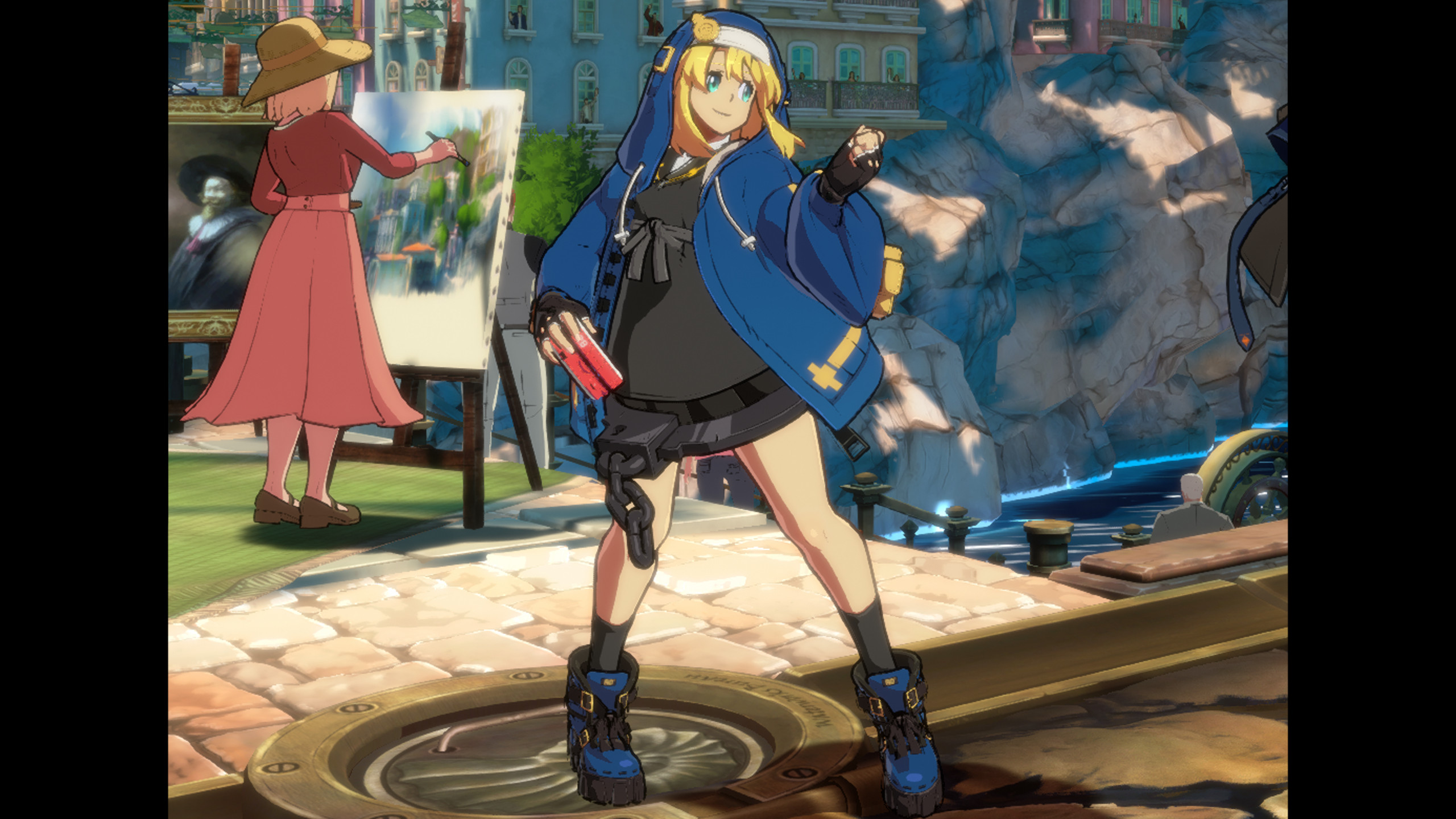 Blue and Black Bridget (Colors 1-11) [GUILTY GEAR -STRIVE-] [Mods]