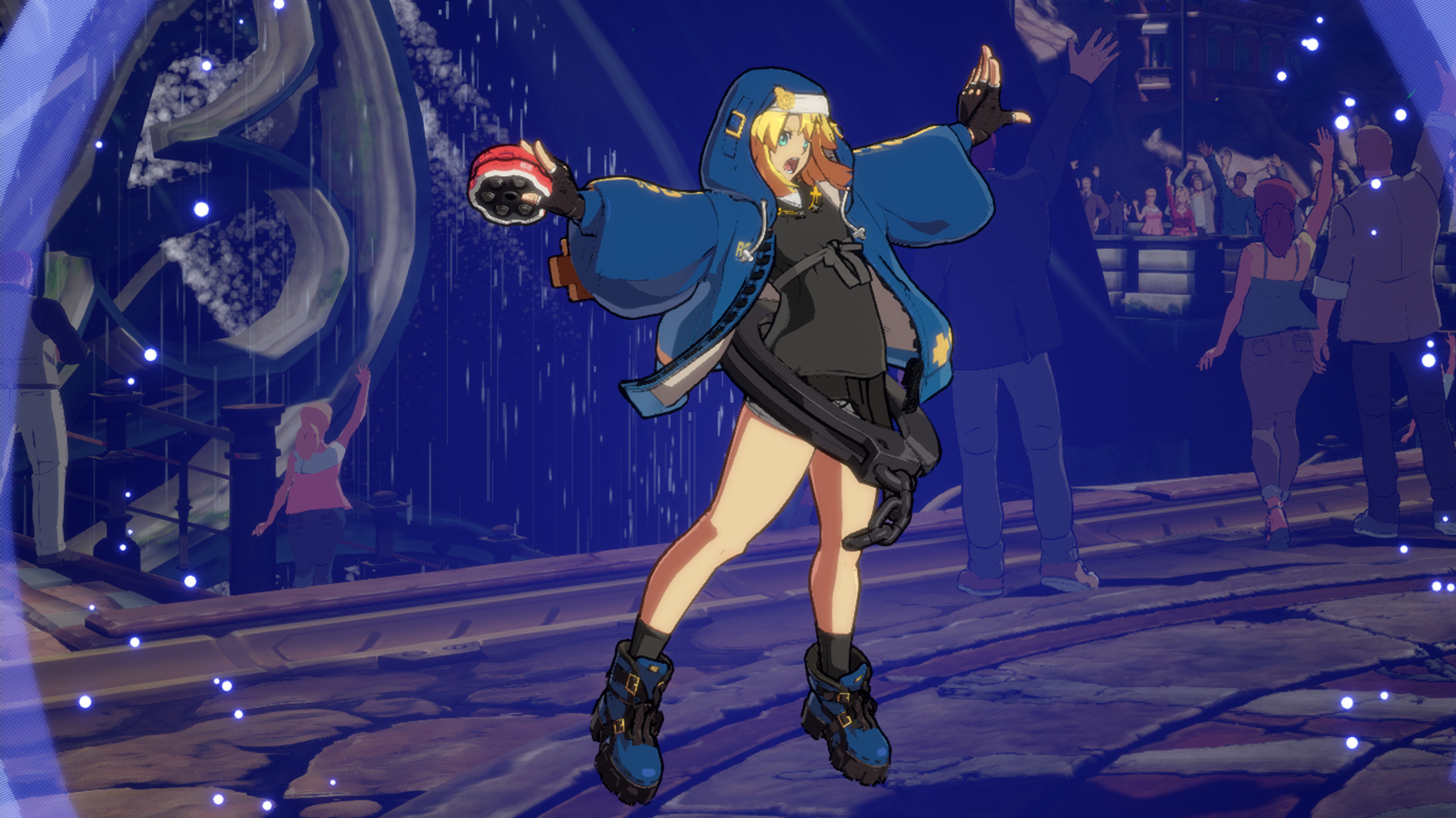 Blue and Black Bridget (Colors 1-11) [GUILTY GEAR -STRIVE-] [Mods]