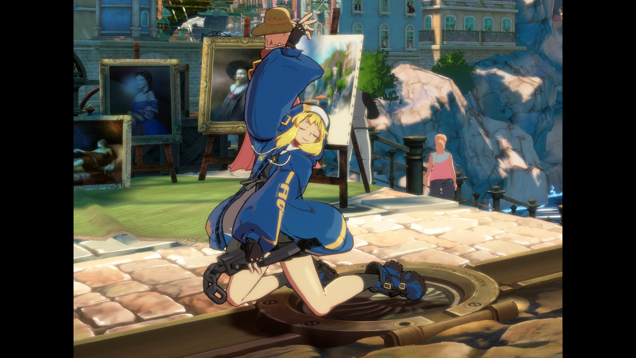Blue and Black Bridget (Colors 1-11) [GUILTY GEAR -STRIVE-] [Mods]