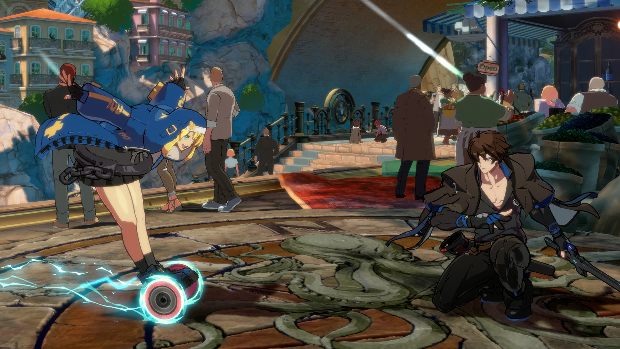 Blue and Black Bridget (Colors 1-11) [GUILTY GEAR -STRIVE-] [Mods]