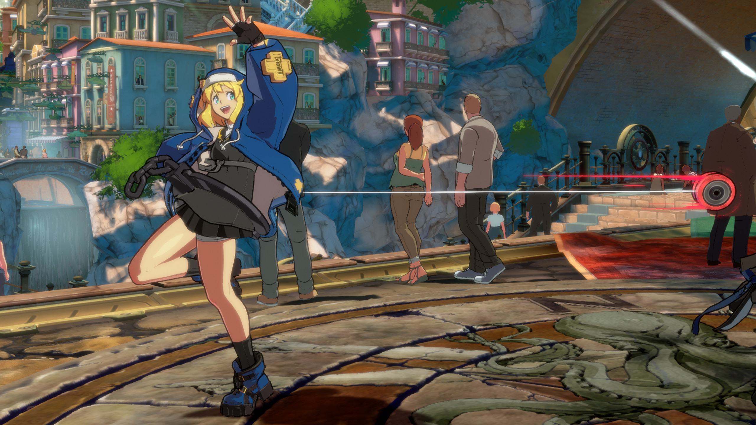 Blue and Black Bridget (Colors 1-11) [GUILTY GEAR -STRIVE-] [Mods]