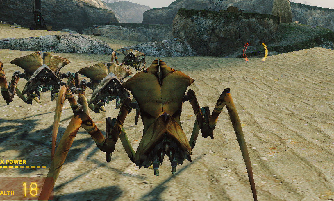 HL2 BETA Sand Antlion replacement for ALL antlions [Half-Life 2] [Mods]