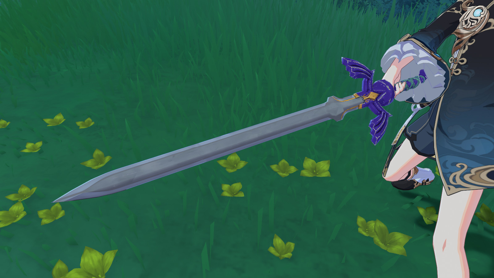 [Sacrificial Sword]Link's Master Sword Mod for Genshin Impact | GI Mods