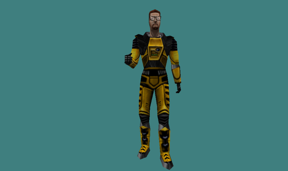 Half-Life Alpha styiled H.E.V (Yellow H.E.V) [Half-Life: MMod] [Mods]