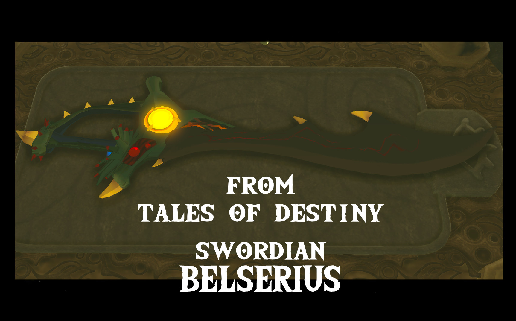Swordian Belserius Mod for The Legend of Zelda: Breath of the Wild ...