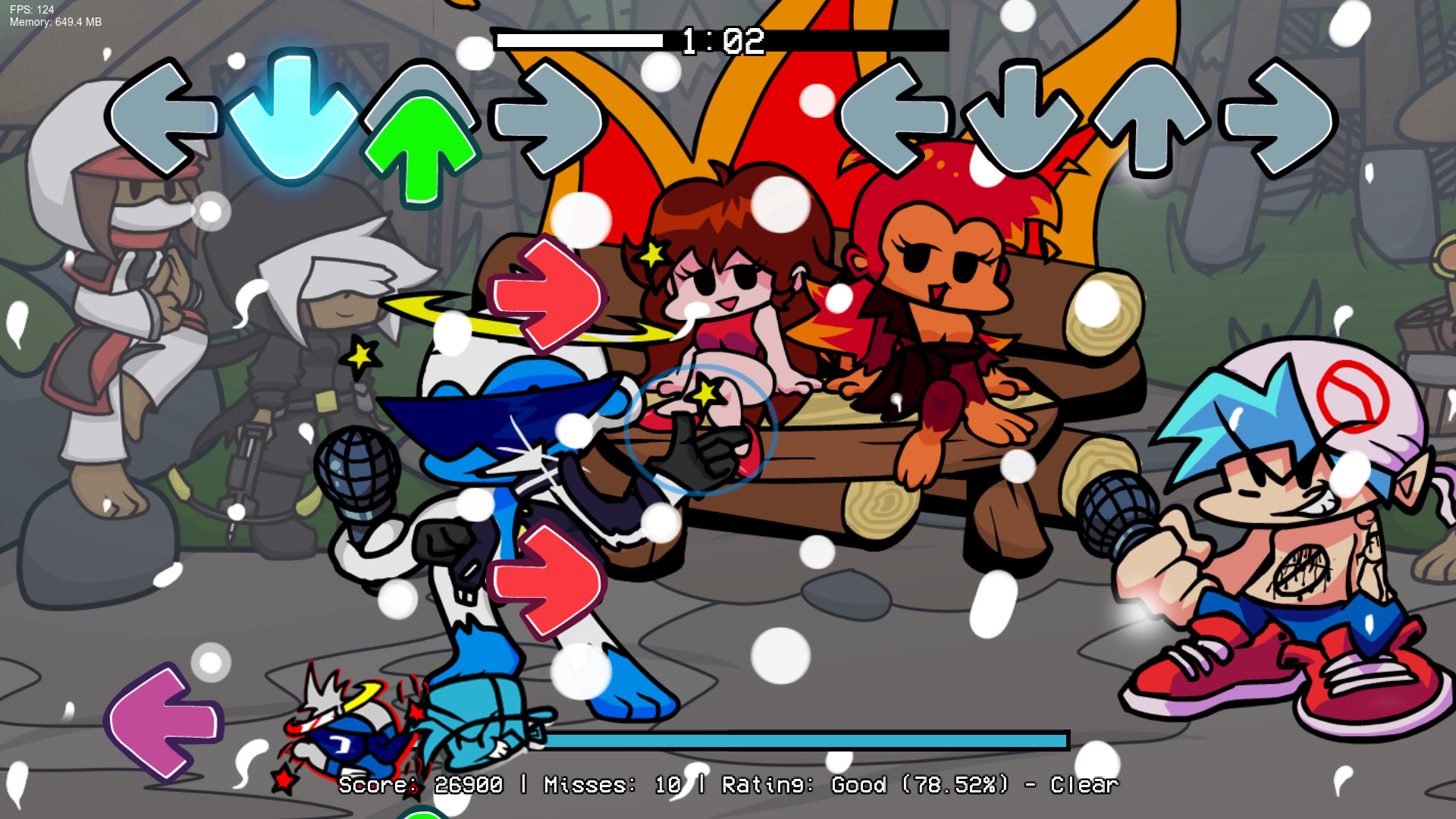 V.S. Monkey Psych Engine/UMM Port Mod for Friday Night Funkin' | FNF Mods