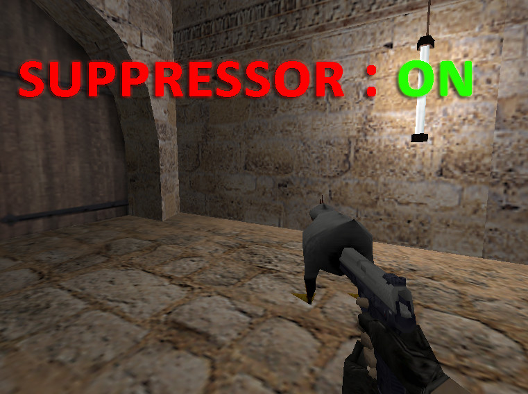 White USP Chicken / Default Hand Mod for Counter-Strike 1.6 | CS1.6 Mods