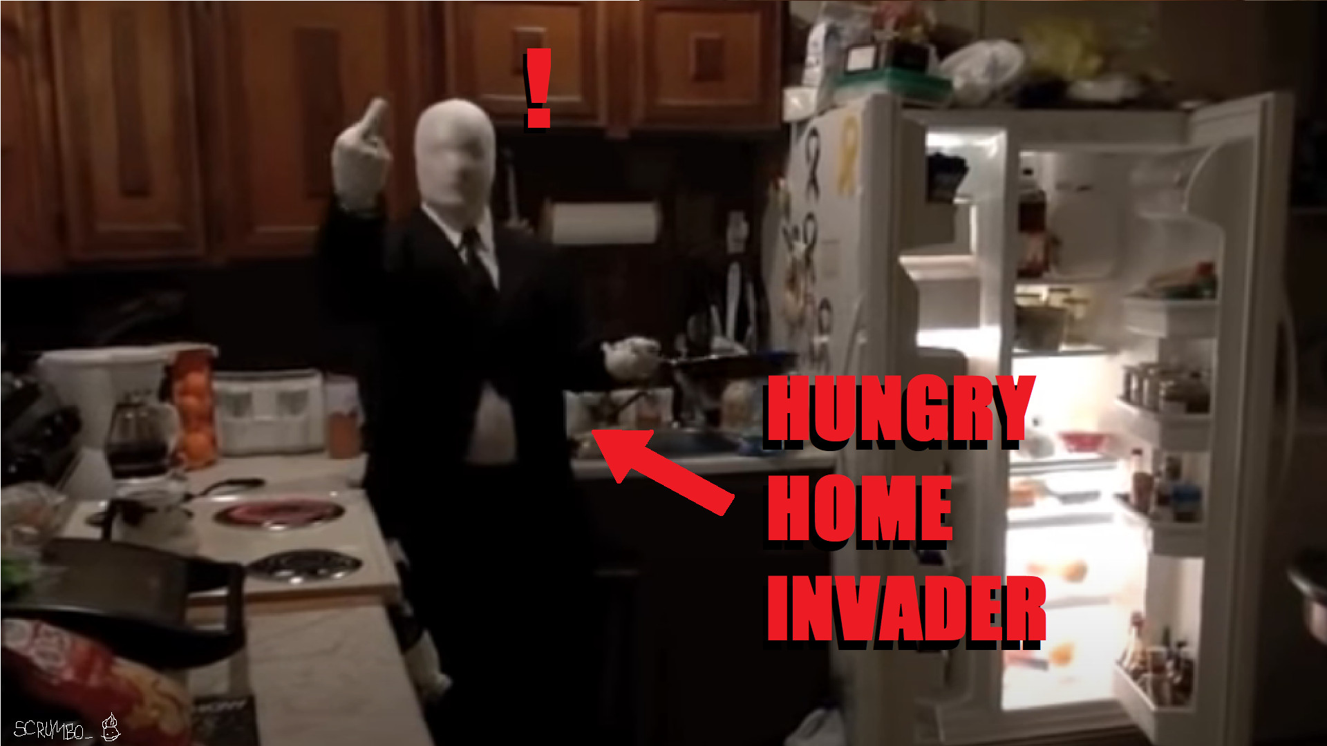 mid effort hungry home invader Mod for Friday Night Funkin' | FNF Mods