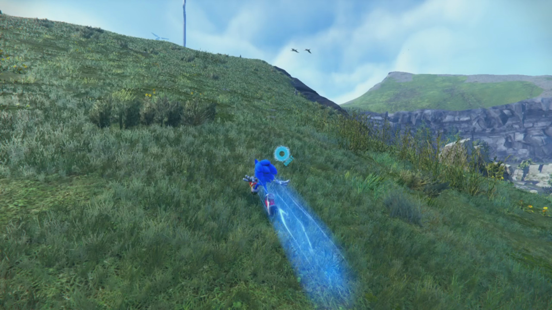 "Marza" Sonic Run Cycle (Boost) Mod for Sonic Frontiers | Frontiers Mods