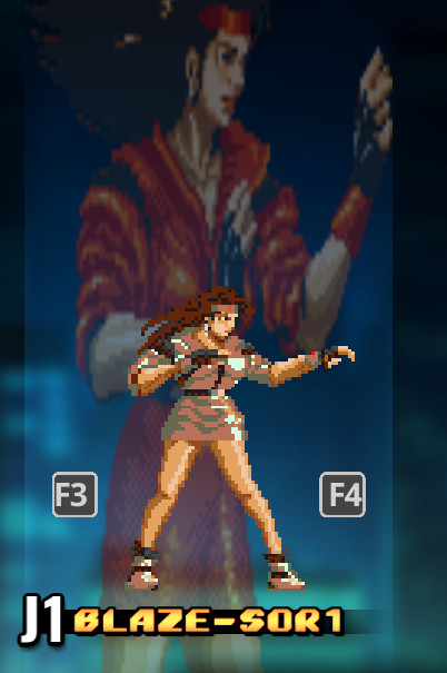 Blaze sor1 custom Mod for Streets of Rage 4 | SOR4 Mods