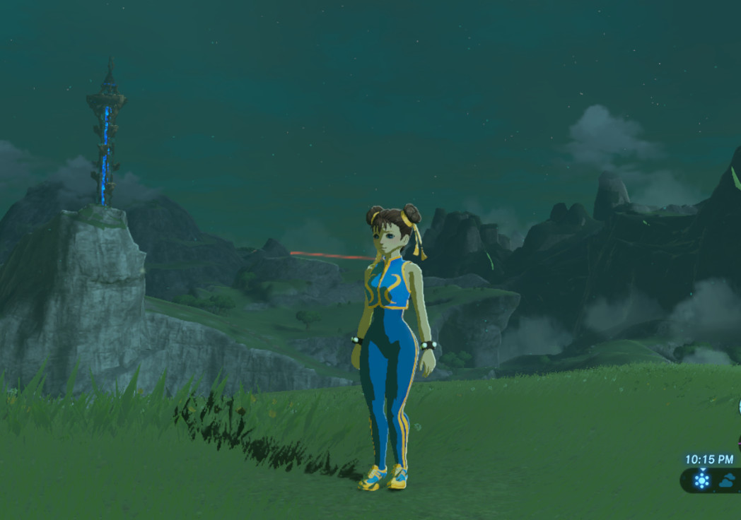 Chun Li Track Suit Mod for The Legend of Zelda: Breath of the Wild ...