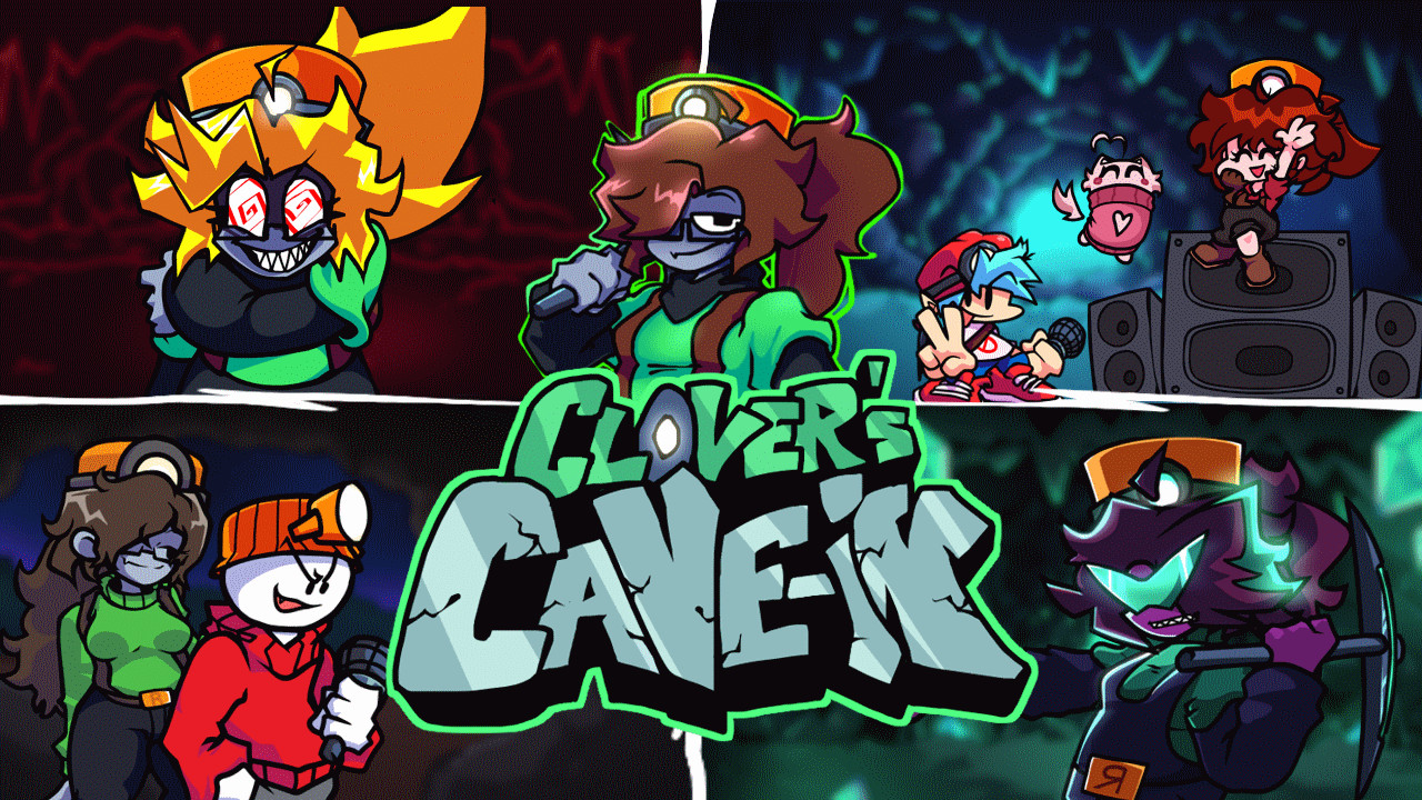 Clover's Cave In (CANCELLED V2 BUILD) Mod for Friday Night Funkin ...