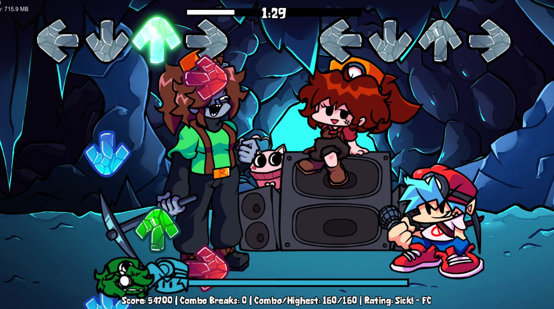 Clover's Cave In (CANCELLED V2 BUILD) Mod for Friday Night Funkin ...