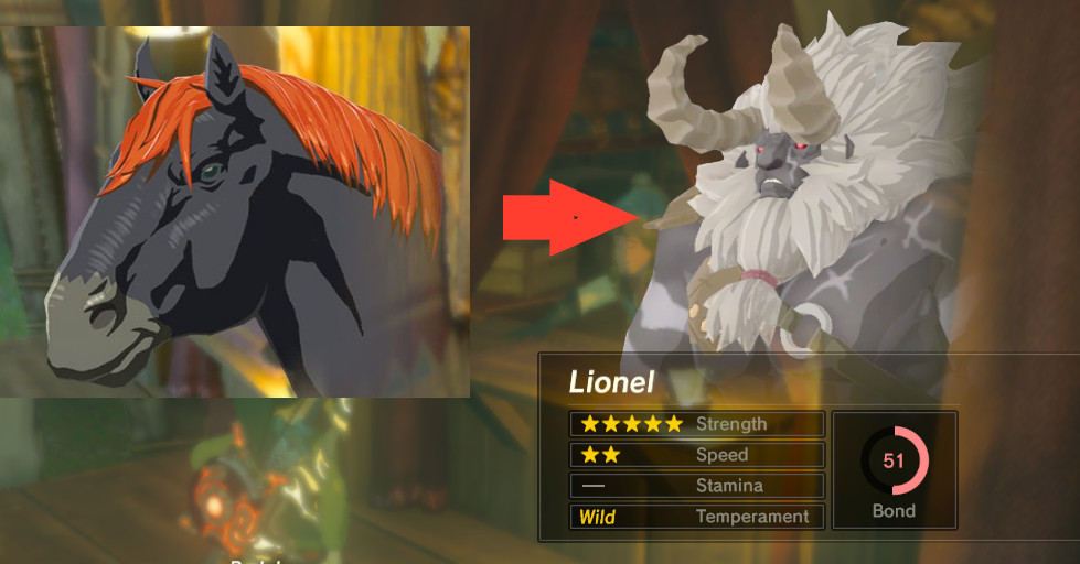 -ICONS- Lynel Over Giant Horse Mod for The Legend of Zelda: Breath of ...