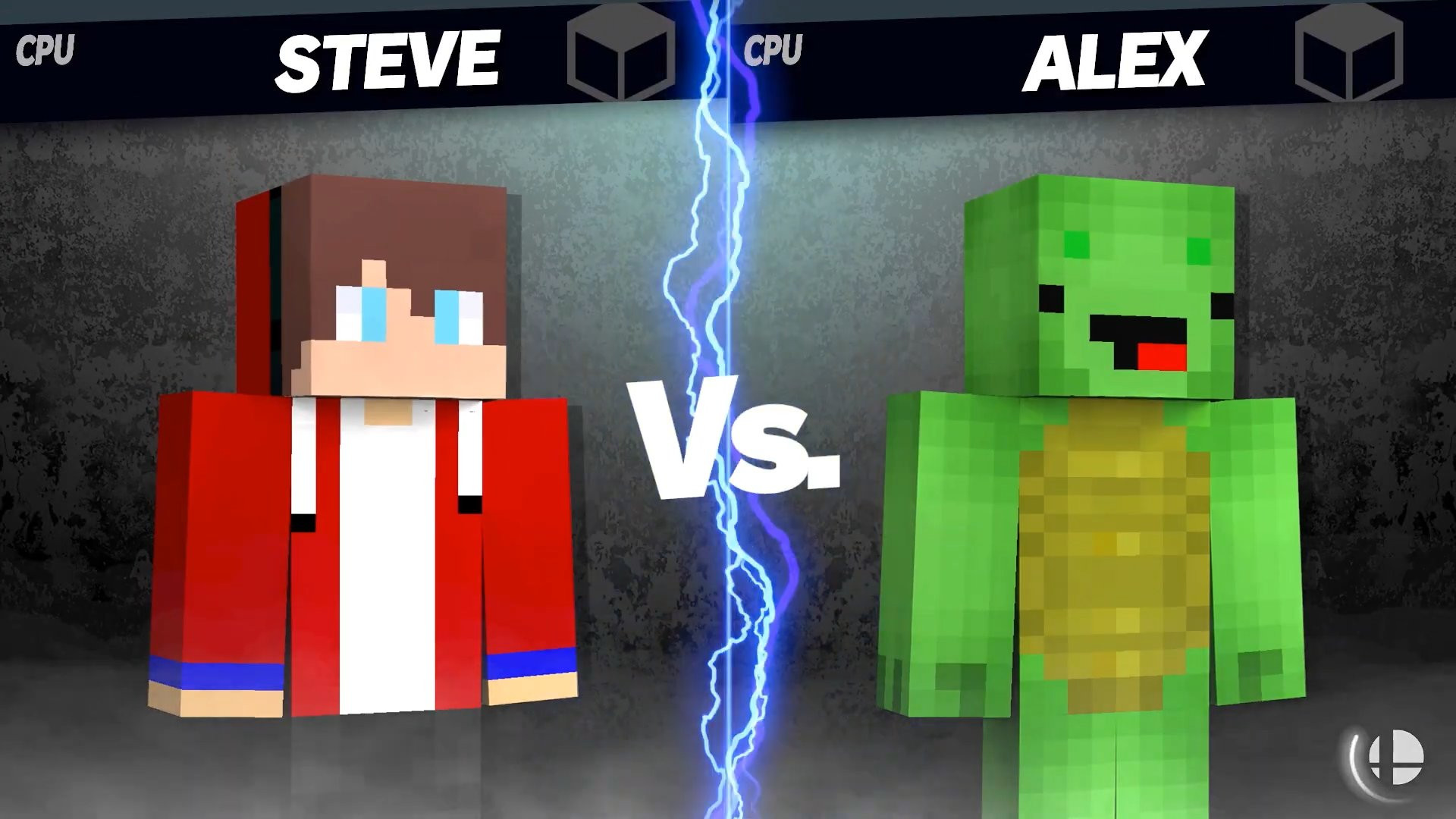 JayJay & Mikey Over Steve [Super Smash Bros. Ultimate] [Mods]