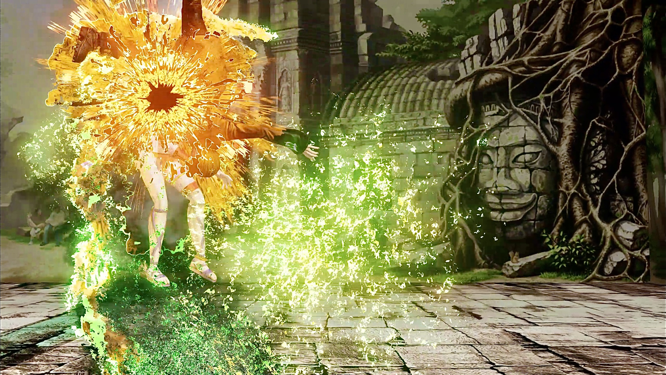 Ash VFX Gold Skin Mod for The King of Fighters XV | KoFXV Mods