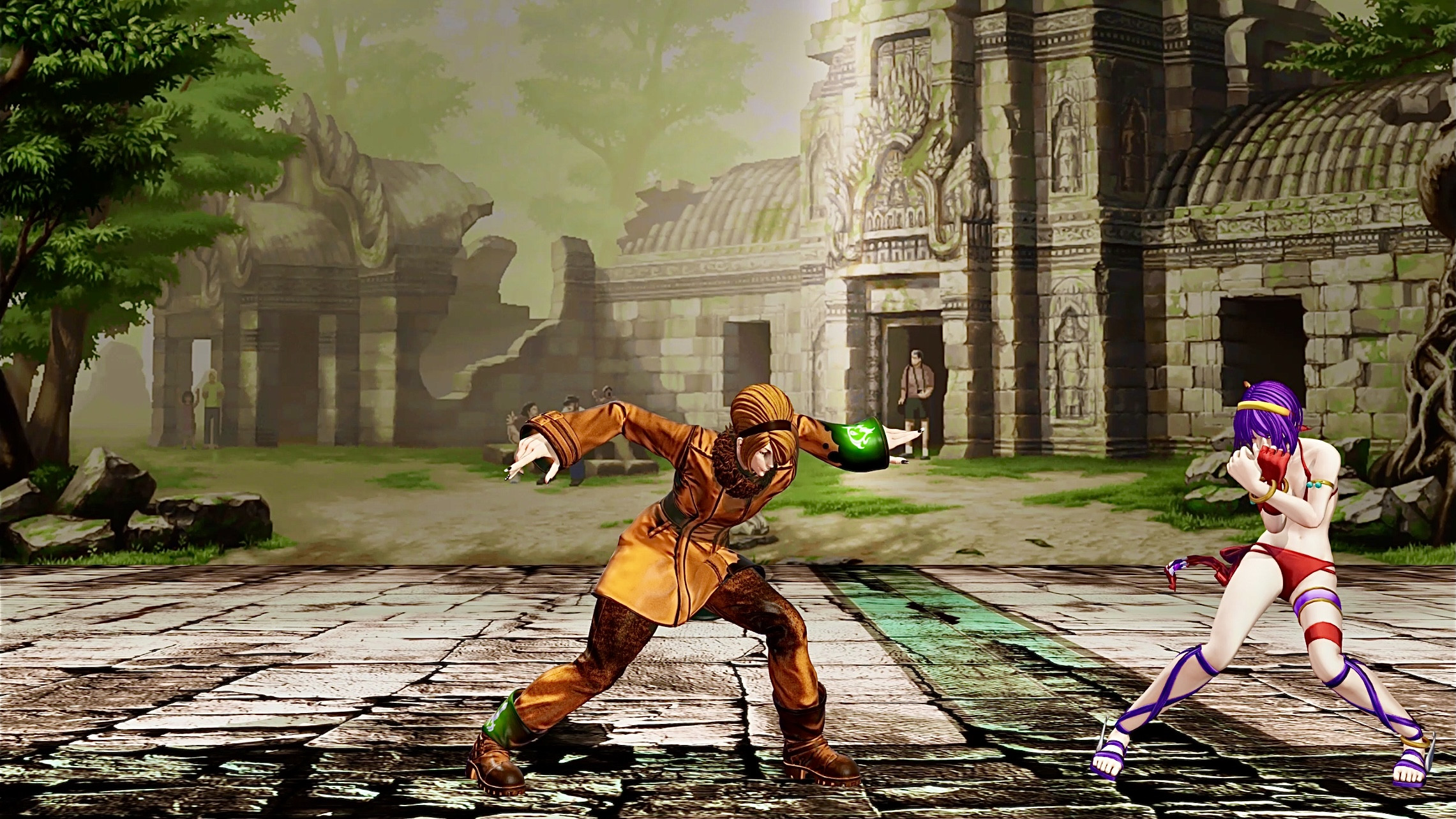 Ash VFX Gold Skin Mod for The King of Fighters XV | KoFXV Mods