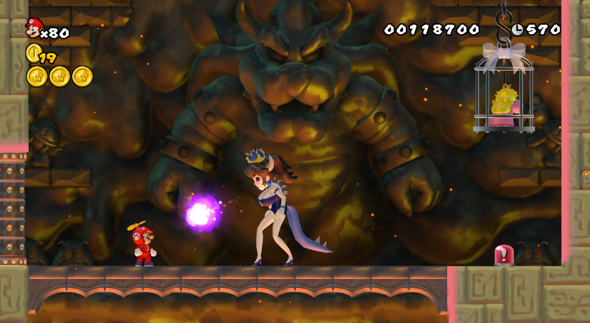 No Dress Bowsettes [New Super Mario Bros. Wii] [Mods]