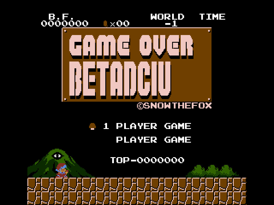 SMB. Funk Mix: GAME OVER (BETADCIU) Mod for Friday Night Funkin' | FNF Mods