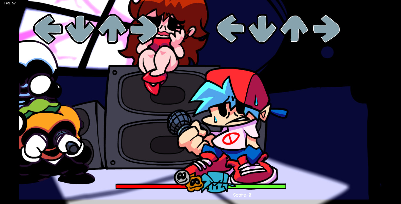 GF Scared But She's Sad [Friday Night Funkin'] [Mods]