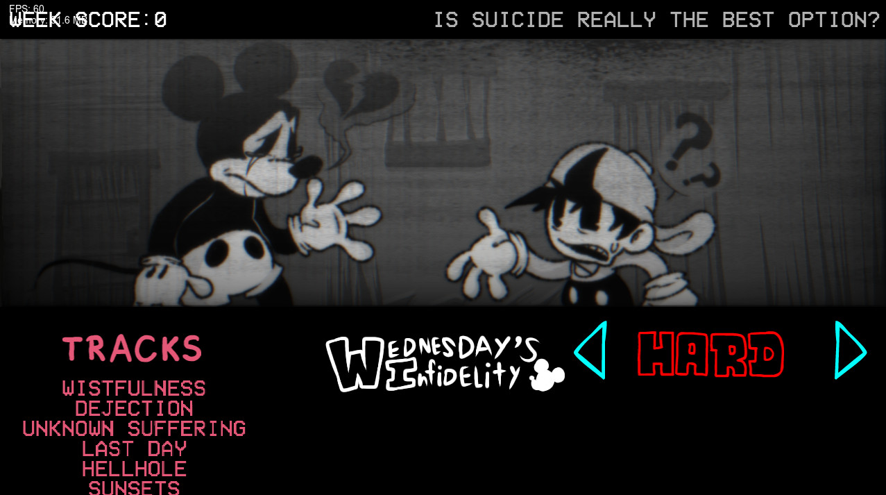 FNF Wednesday's Infidelity V1 and V2 Mod for Friday Night Funkin' | FNF Mods