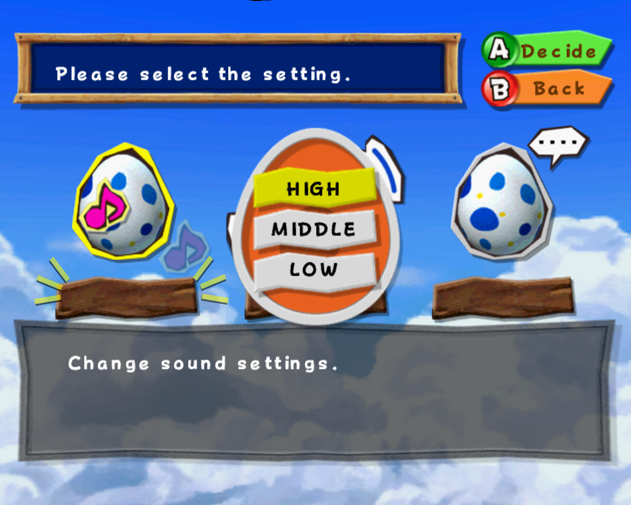 Higher Music Volume for PC Mod for Billy Hatcher and the Giant Egg ...