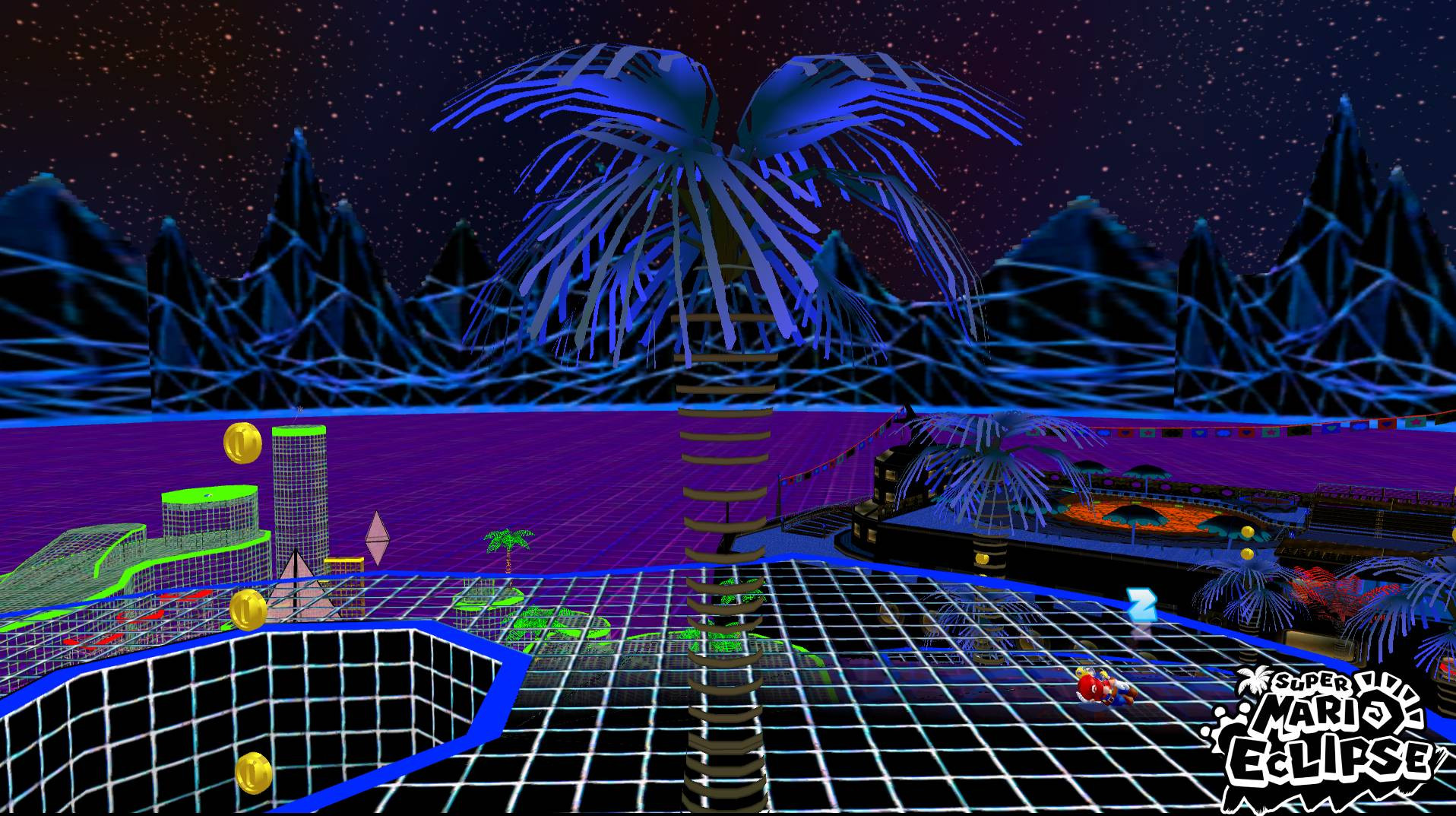 Super Mario Eclipse DEMO v2.1 Mod for Super Mario Sunshine | SMS Mods