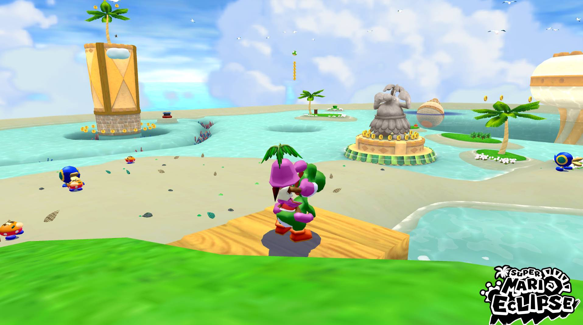 Super Mario Eclipse DEMO v2.1 Mod for Super Mario Sunshine | SMS Mods