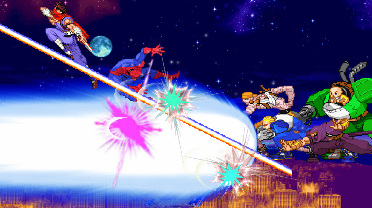 New York City Skyline (Marvel vs. Capcom) Mod for Super Smash Bros ...