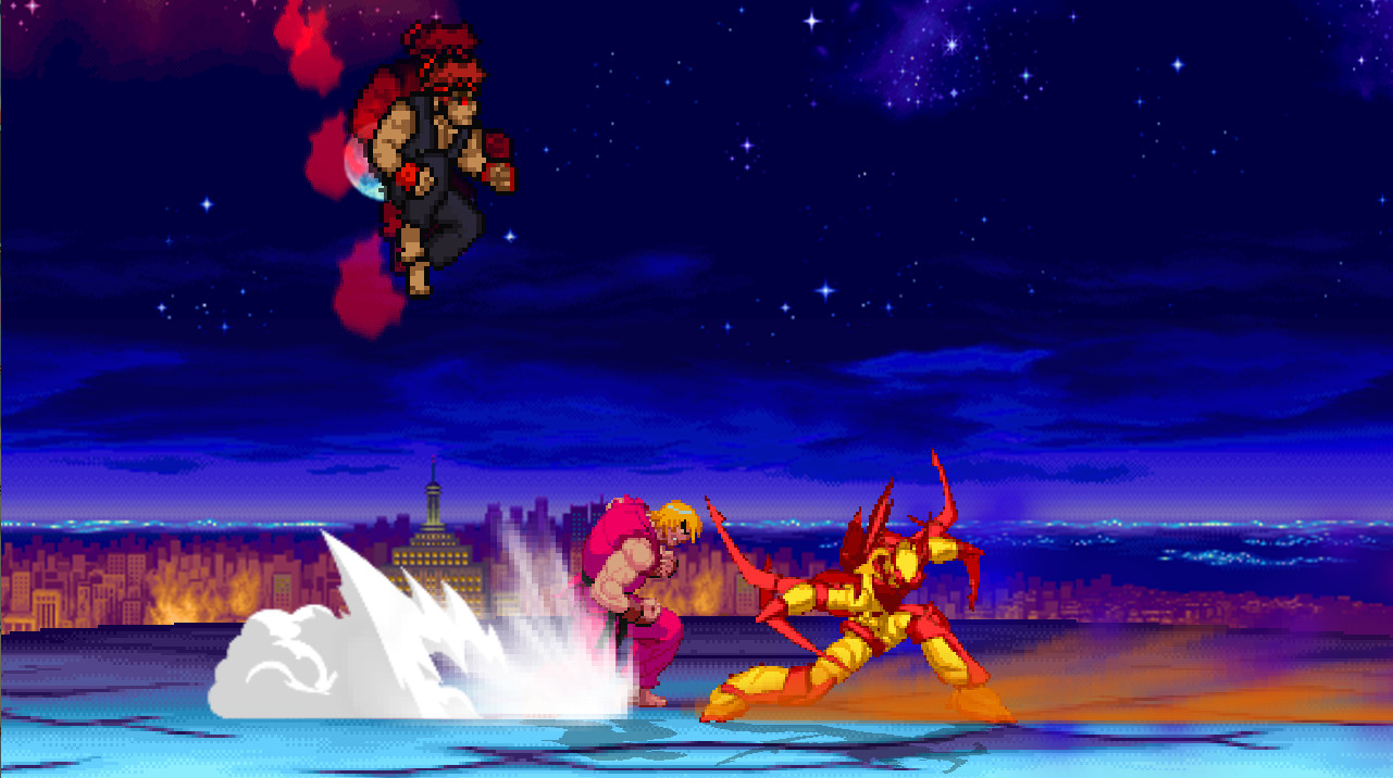 New York City Skyline (Marvel vs. Capcom) Mod for Super Smash Bros ...