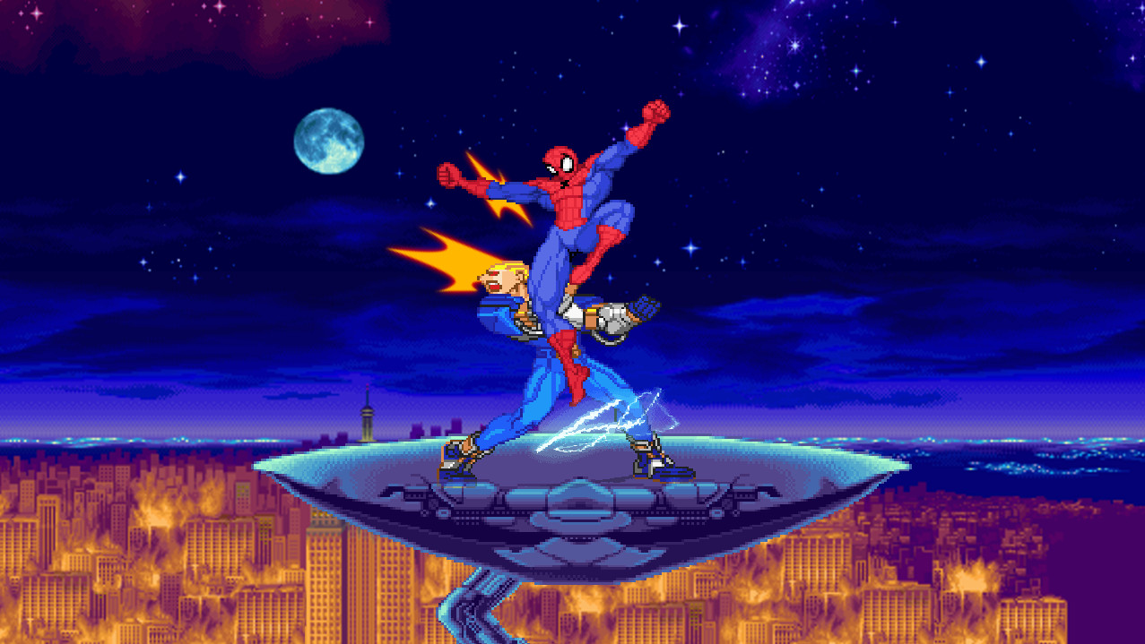 New York City Skyline (Marvel vs. Capcom) Mod for Super Smash Bros ...