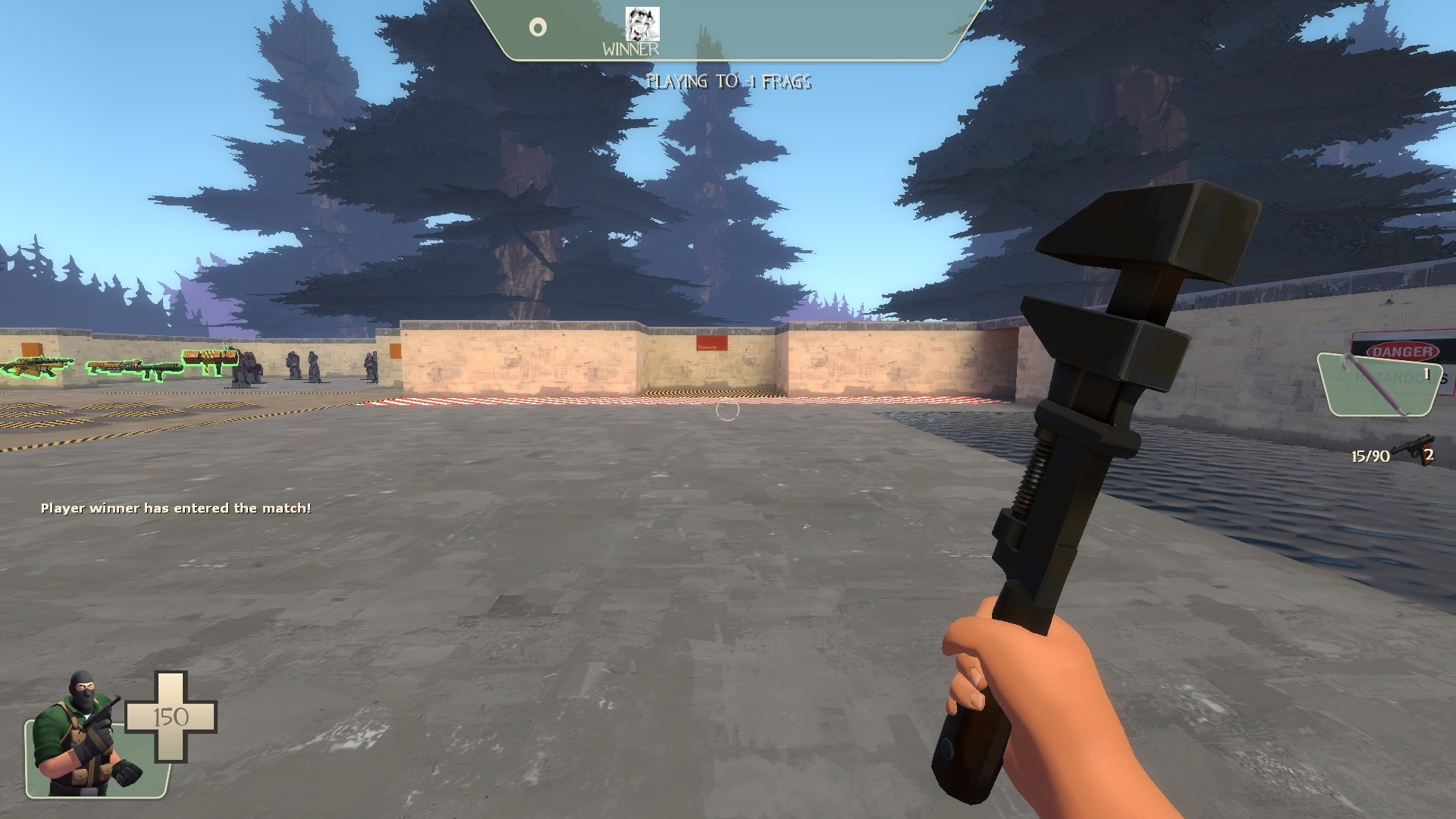 Wrench over Crowbar [Open Fortress] [Mods]