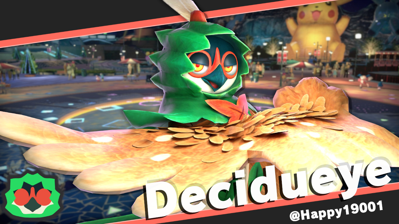 Decidueye Mod for Super Smash Bros. Ultimate | SSBU Mods