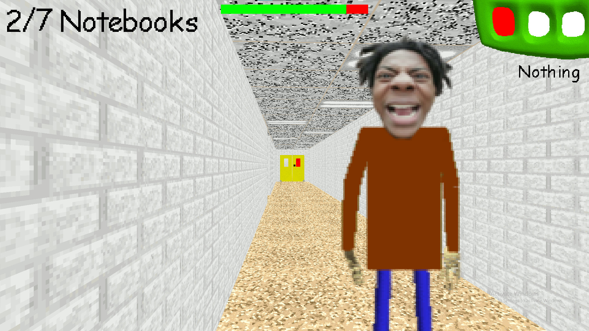 Escape The IShowSpeed (Joke Mod) Mod for Baldi's Basics | Baldi Mods