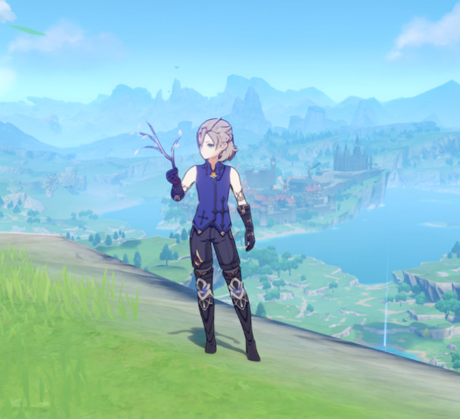 Albedo Coatless Mod for Genshin Impact | GI Mods