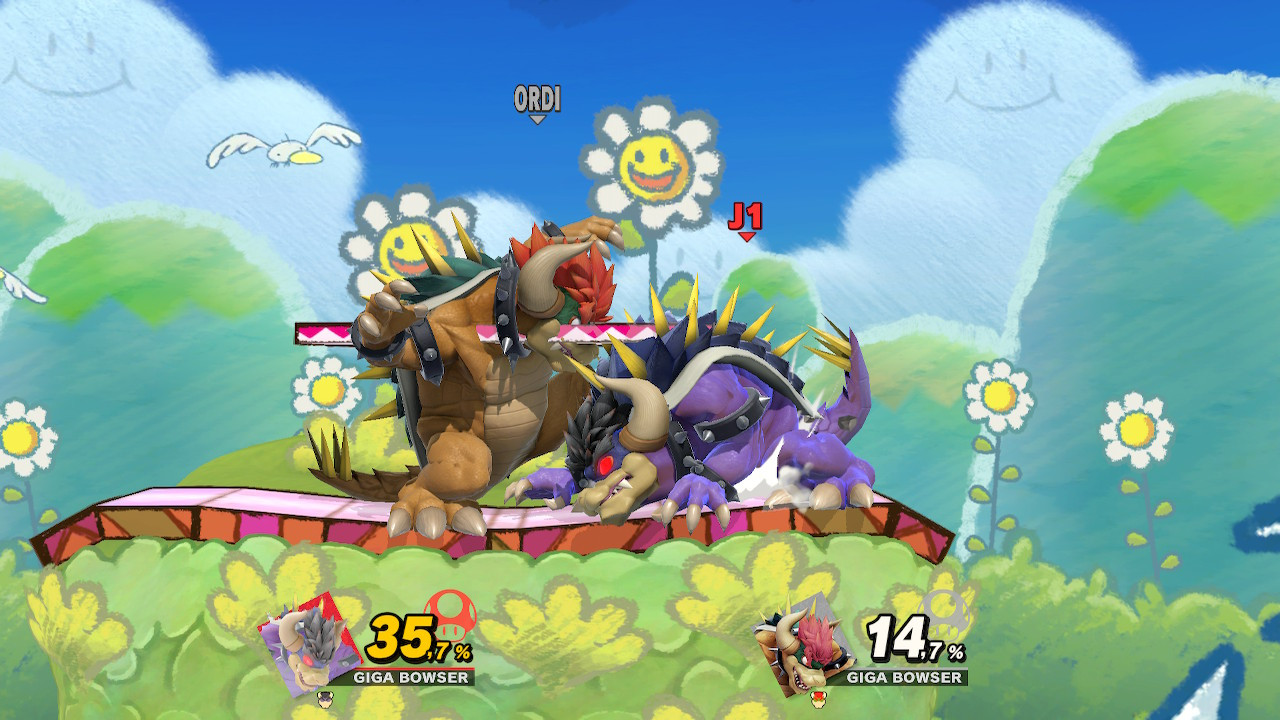 Dark Giga Bowser UI c01 (ONLY) Mod for Super Smash Bros. Ultimate | SSBU Mods