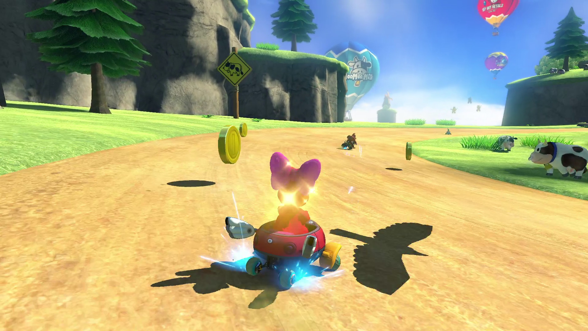 Moo Moo Mountain - Original Custom Track Mod for Mario Kart 8 Deluxe ...